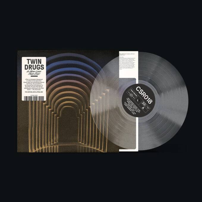 TWIN DRUGS - "In Now Less Than Ever" LP (Clear Vinyl) - Pelagic Records