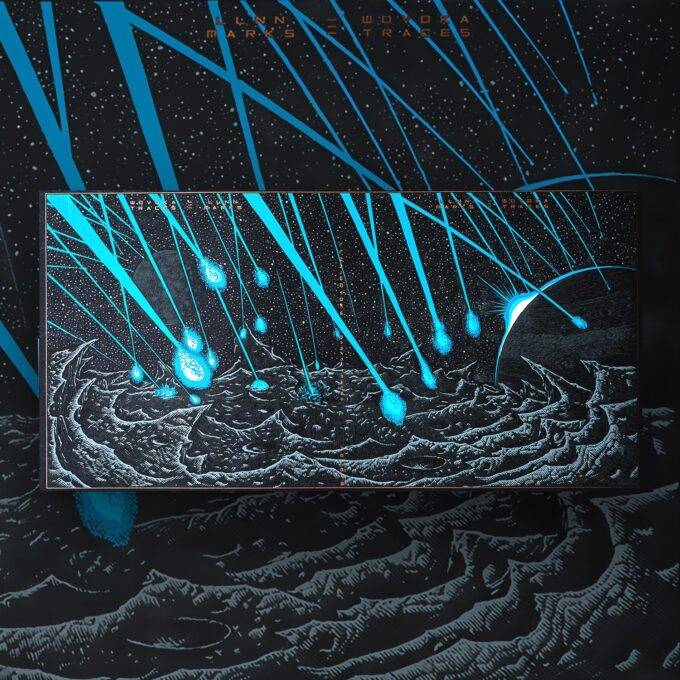 LLNN / Wovoka - "Marks / Traces" Screen Print - Pelagic Records