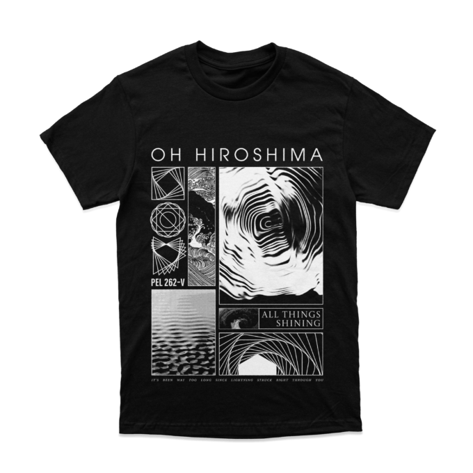OH HIROSHIMA - "All Things Shining" T-shirt - Pelagic Records