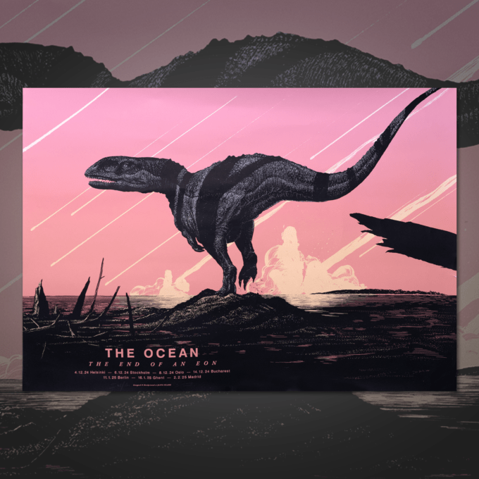 THE OCEAN - "End of An Eon" Poster - Pelagic Records